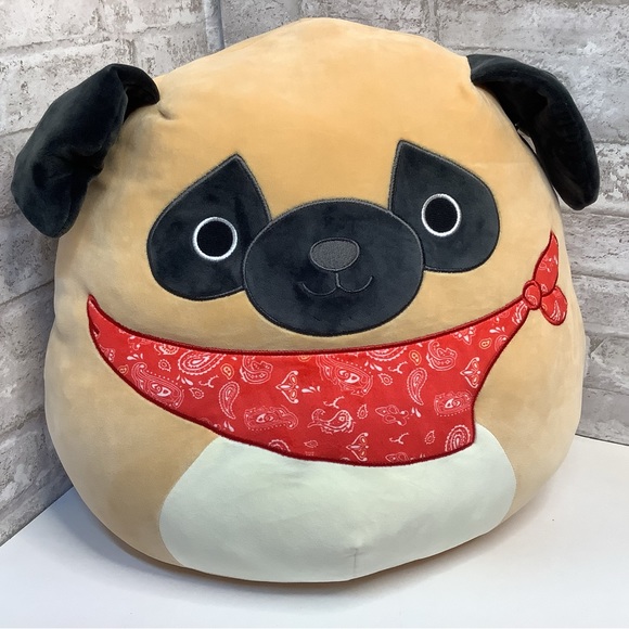 Squishmallows | Toys | Squishmallows Plush Prince The Pug Stuffed ...